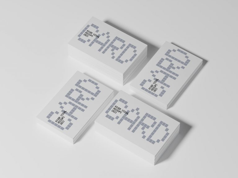 Stacked Business Card Free Mockup — Free Mockup World