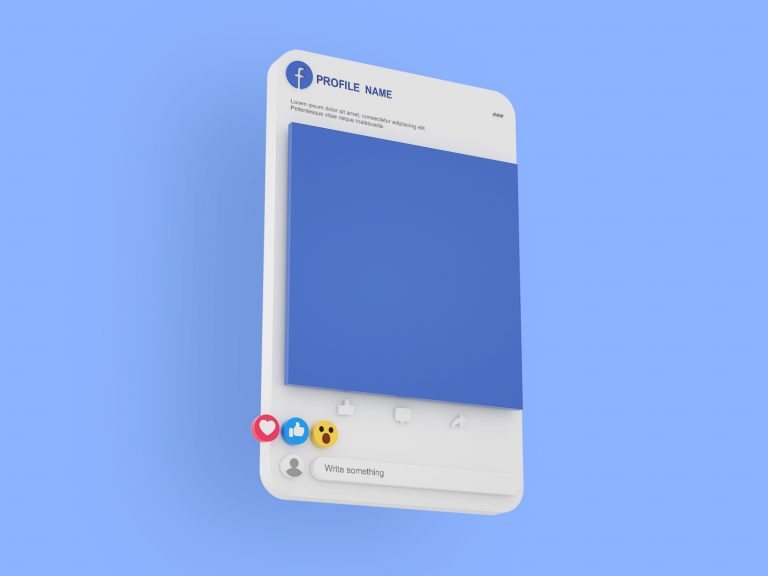 Facebook Post Free Mockup | Free Mockup World
