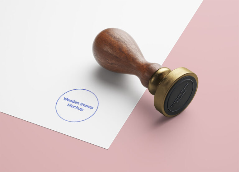 Stamp | Free Mockup World