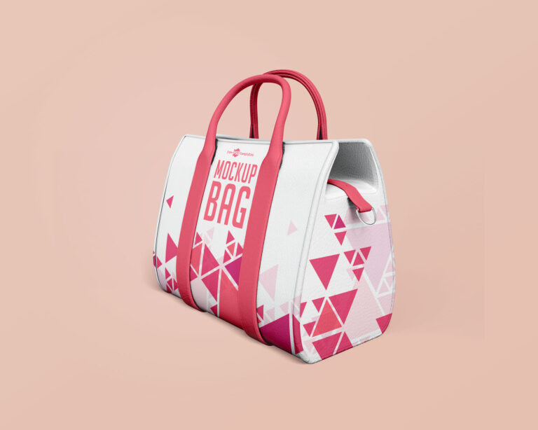 Handbag PSD Mockup Set | Free Mockup World